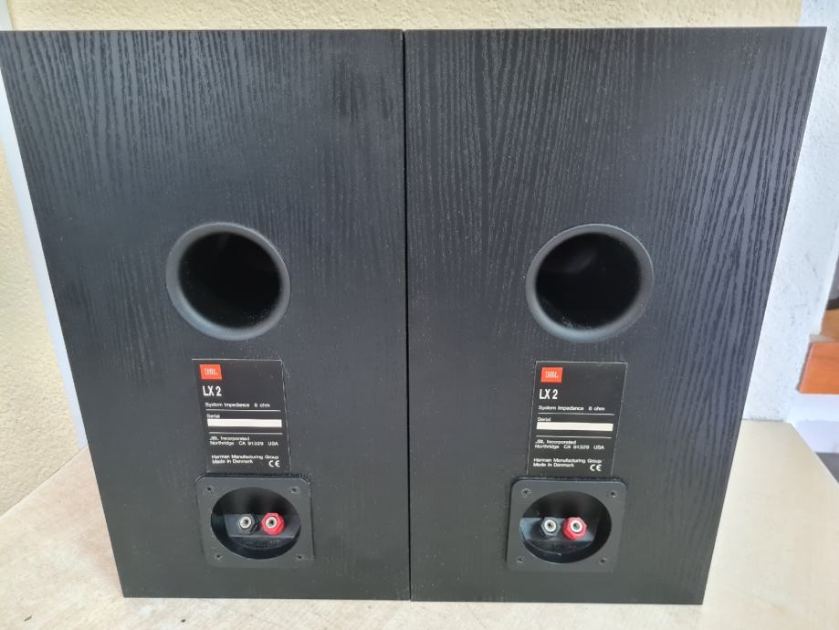 JBL LX2, dvosistemski, bookshelf zvočniki,