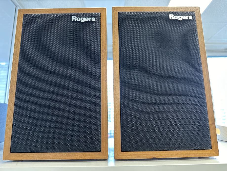 Rogers LS3/5a bi wiring + Rogers AB1 zvočniki