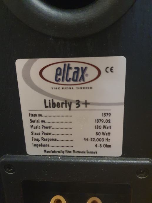 Zvočniki Eltax Liberty 3+