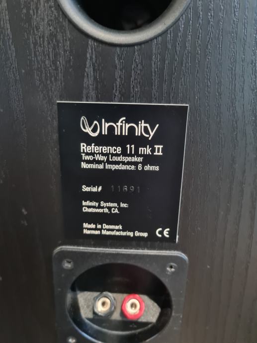 Zvocniki Infinity Reference 11 mk II - par