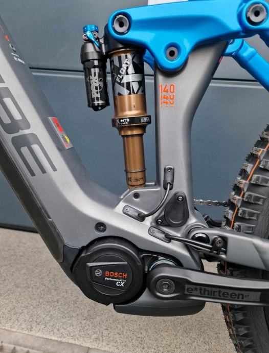 NOVO!CUBE Stereo Hybrid 140 Actionteam “L“ FOX E-Bike XT Bosch /Elektr