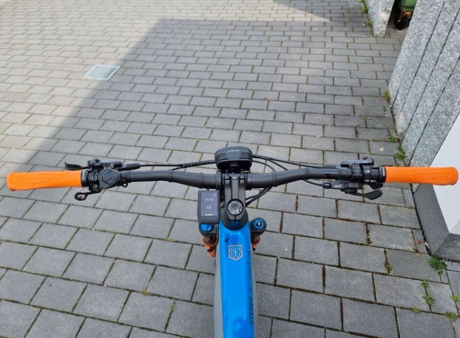 Cube Stereo Hybrid 140 HPC Actionteam 625 E-Fully XL Električna kolesa