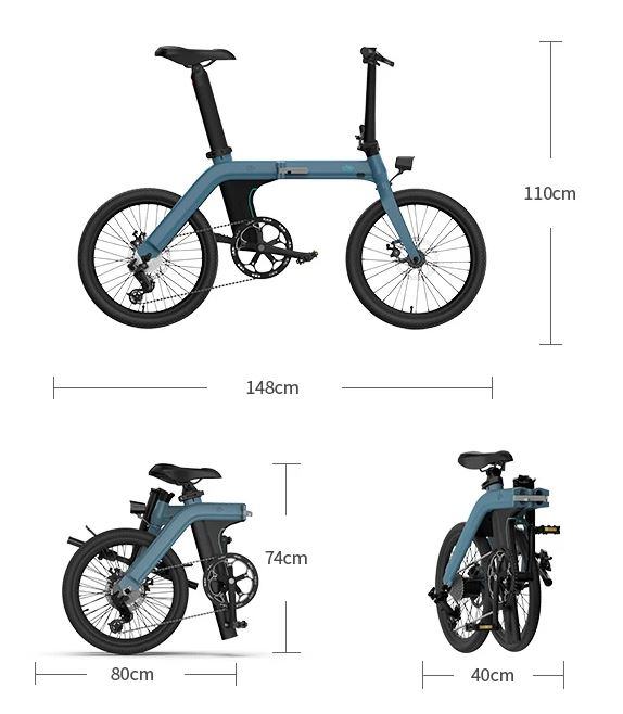 Električno kolo - ebike - zložljivo Fido D11