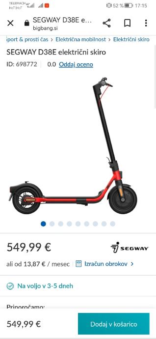 SEGWAY D38E