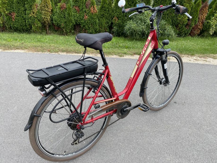 Žensko mestno električno kolo Devron