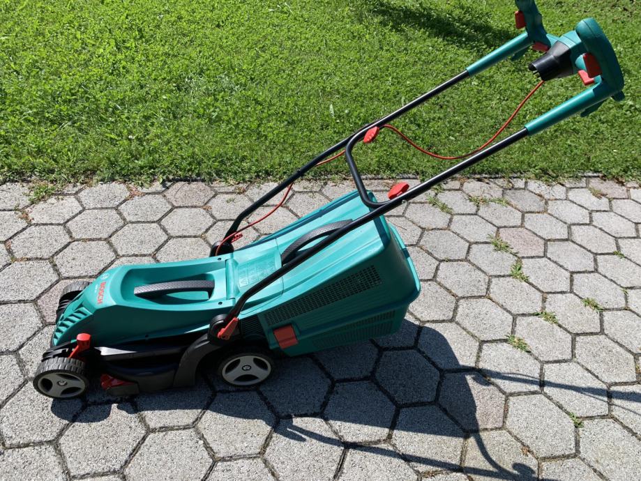 Prodam električno vrtno kosilnico Bosch Arm 34 Ergoflex