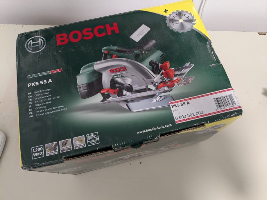 BOSCH Ročna krožna žaga PKS 55 A