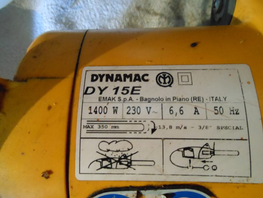 ELEKTRIČNA ŽAGA DYNAMAC DY 15E