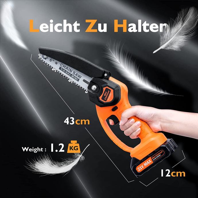 mini žaga Chainsaw 6 Inch Mini