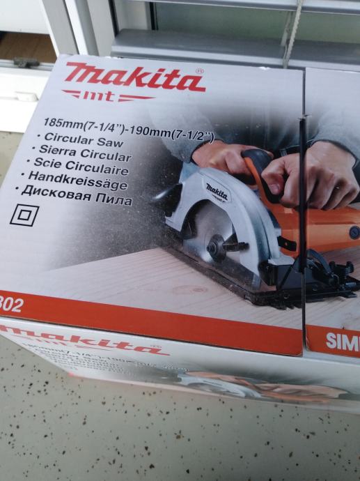 El.krožna žaga Makita-1050 W, 4900 obr/min