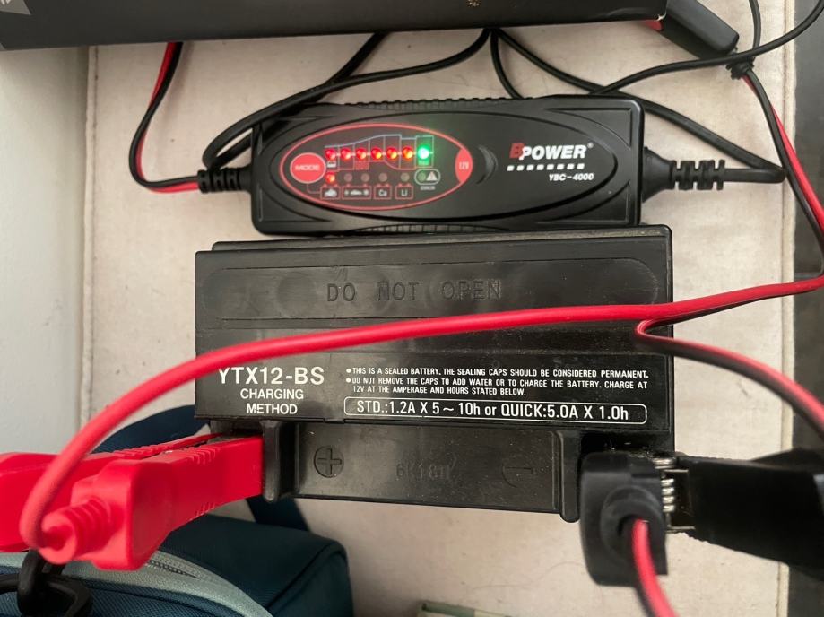YUASA YTX-12BS, 10Ah RABLJEN AKUMULATOR
