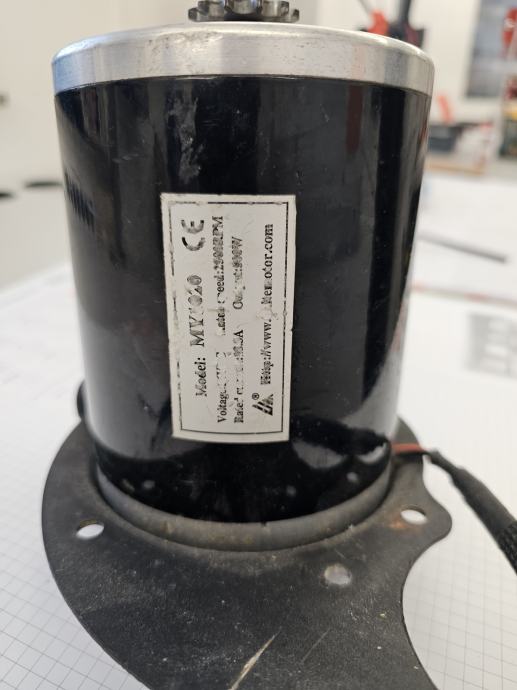Električni motor MY1020 36VDC, 500W, 2500RPM