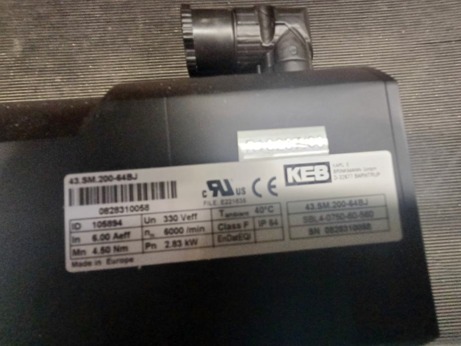 MOTOR SERVO 43.SM.200-64CJ