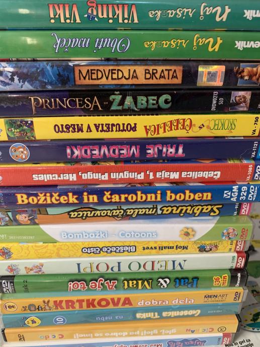 dvd otroske risanke postavi ceno sam