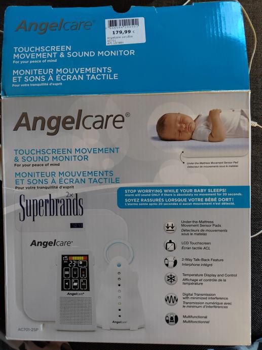 Babyfon, elektronska varuška - Angelcare Ac701-2SP