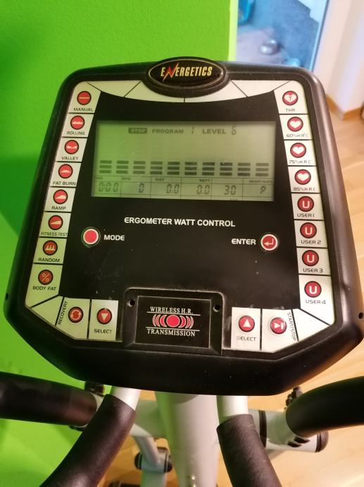 ET 9.0 Ergometer Energetics