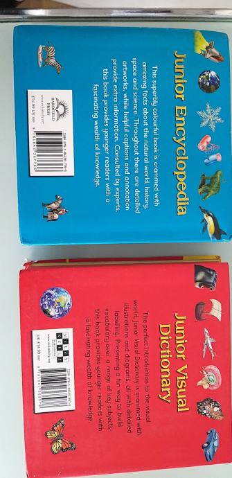 JUNIOR ENCYCLOPEDIA, JUNIOR VISUAL DICTIONARY