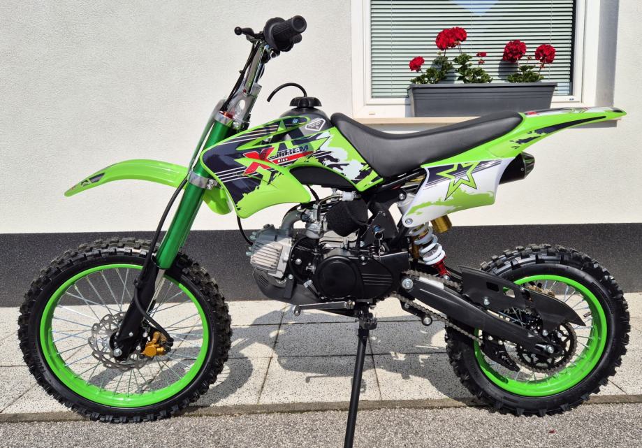 PitBike DIRT BIKE KROS 125cc 17/14 ali 14/12 colska kolesa, 2026 l.