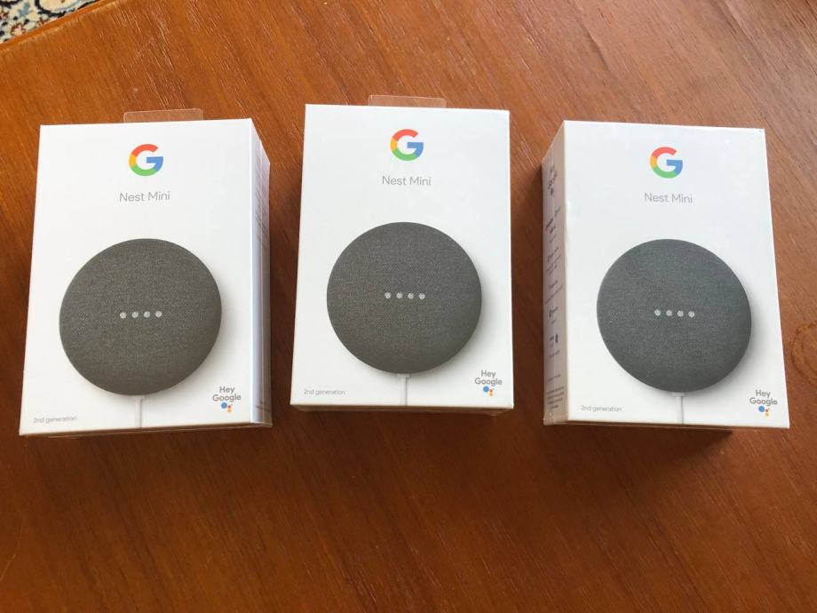 Google Nest Mini 2 generacije
