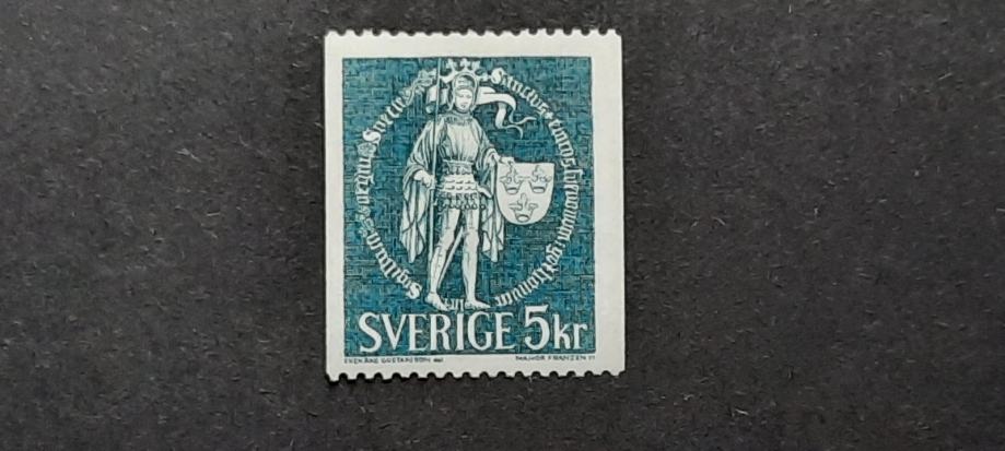 Erik IX. - Švedska 1970 - Mi 671 - čista znamka (Rafl01)