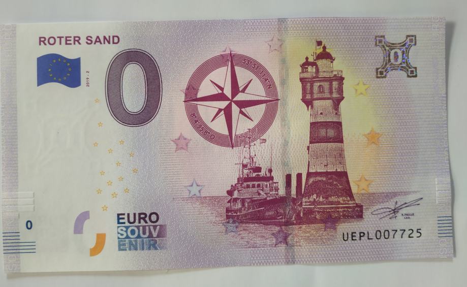 Bankovec - 0 Euro, Roter Sand