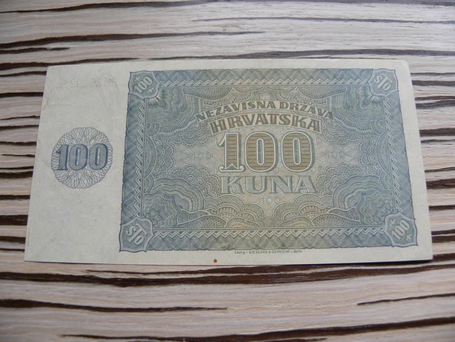 Hrvaška 100 kun 1941