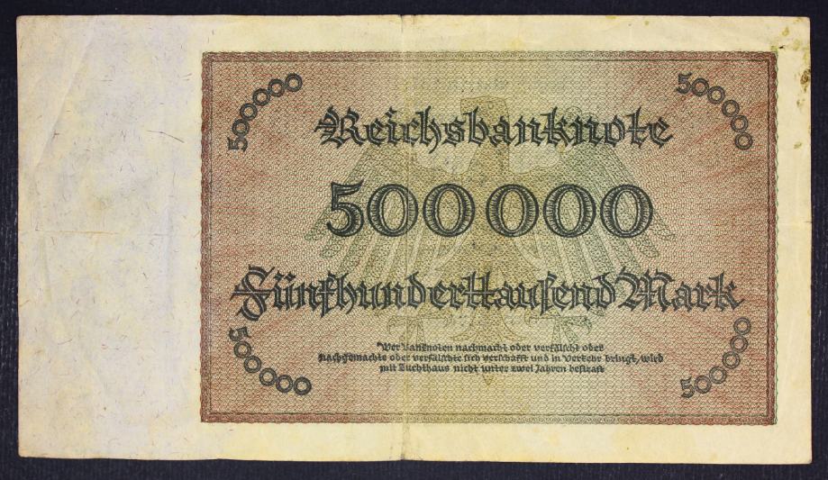 Nemčija 500000 Mark 1923