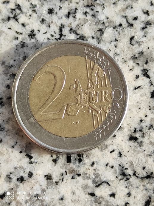 2€ kovanec letnik 2002