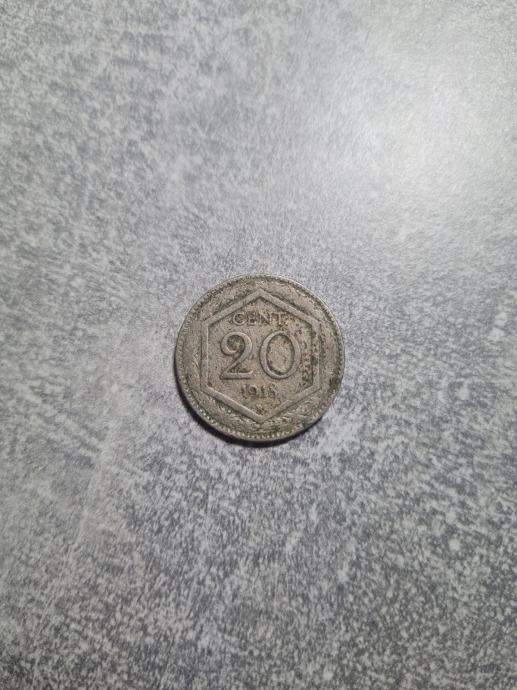 20 centov lira