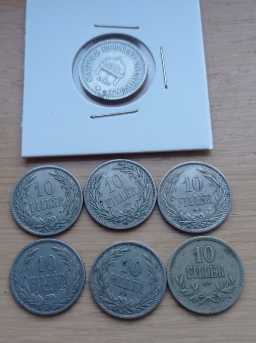10 filerjev Avstro-Ogrska, Madžarska
