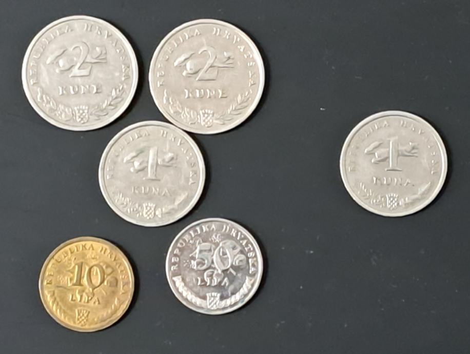 Kovanci hrvaške kune latinica