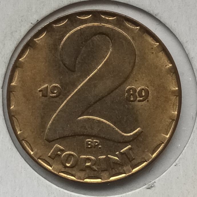 HUNGARY 2 FORINT 1974,75,80,89