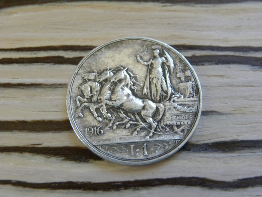 Italija 1 lira 1916