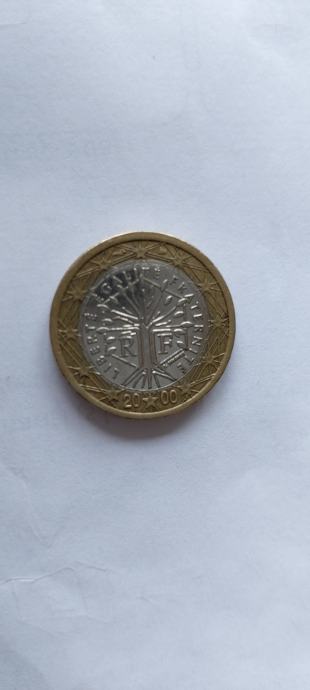 Kovanec za 1€ in 50 centov