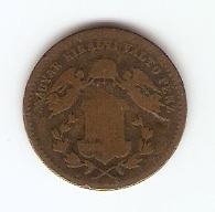 KOVANEC 1 krajcer 1868 K.B. Madžarska