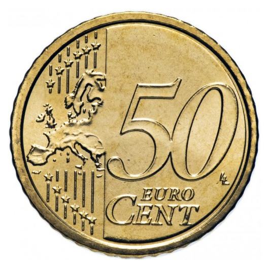 Kovanec 50 Cent, Centov, Vatikan, Citta del Vaticano, Vatican, 2015