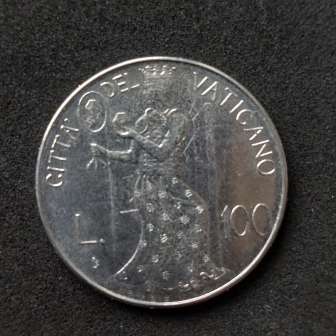 Kovanec Vatikan 100 L