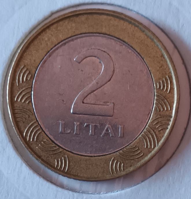 LITHUANIA 2 LITAI 2002