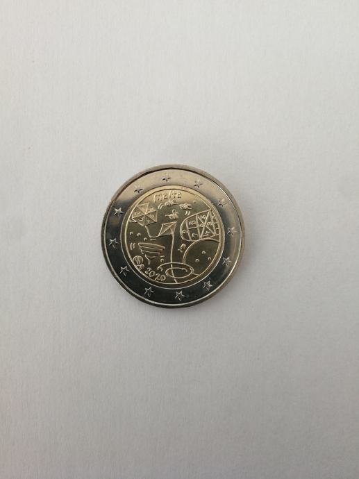 Malta 2€ (EURO) spominski kovanec 2020 UNC