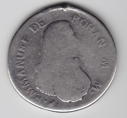 Malteški red, Malta, srebrni kovanec 2 scudi 1796 Emmanuel de Rohan