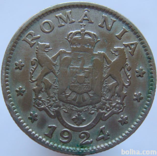 LaZooRo: Romunija 1 Leu 1924 XF