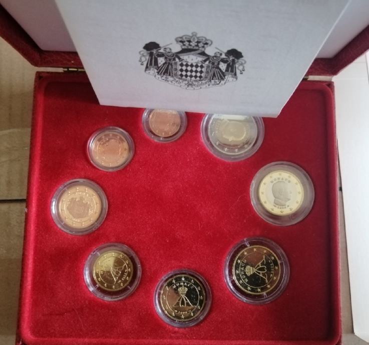 Set Monaco Monako 2006 proof