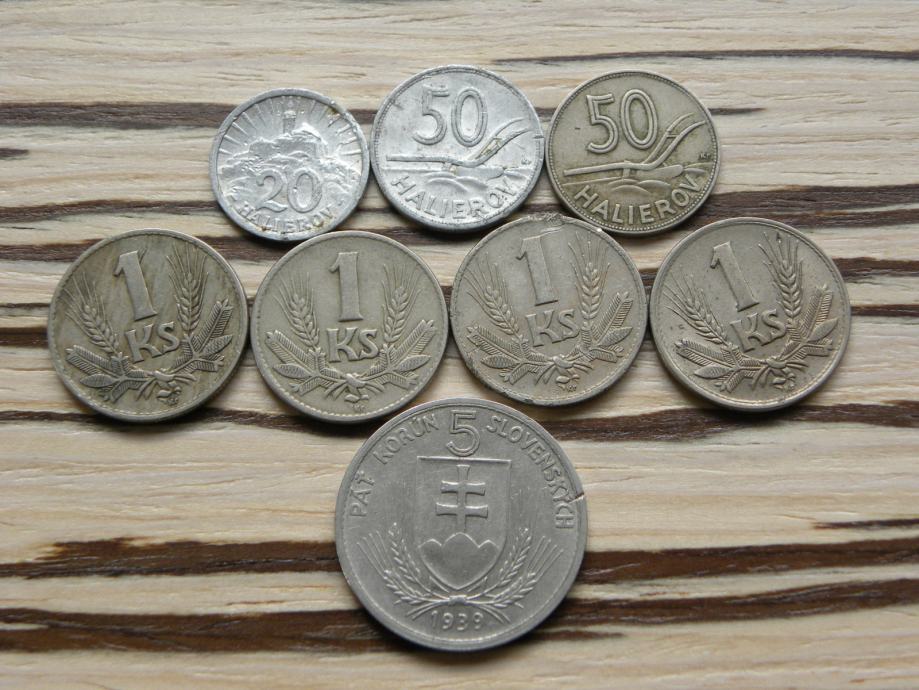 Slovaška 8x kovanec