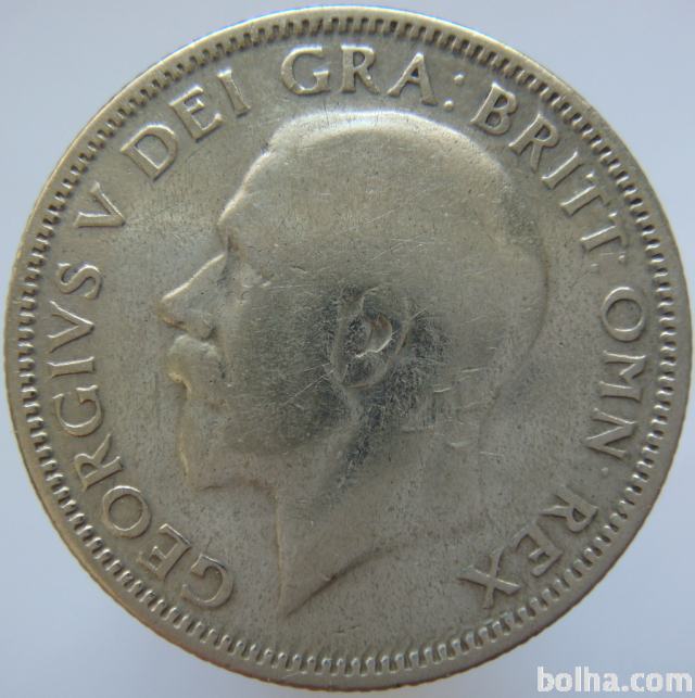 Velika Britanija 1 Shilling 1928 VF a - Srebro