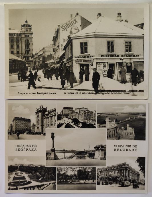 Beograd, Cetinje, Solun, cca. 1920-1940