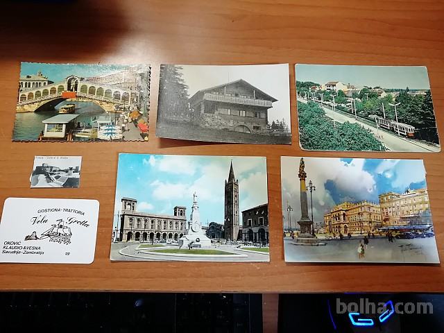 RAZNE STARE RAZGLEDNICE (Torino, Milano, Dunaj, Budimpešta)