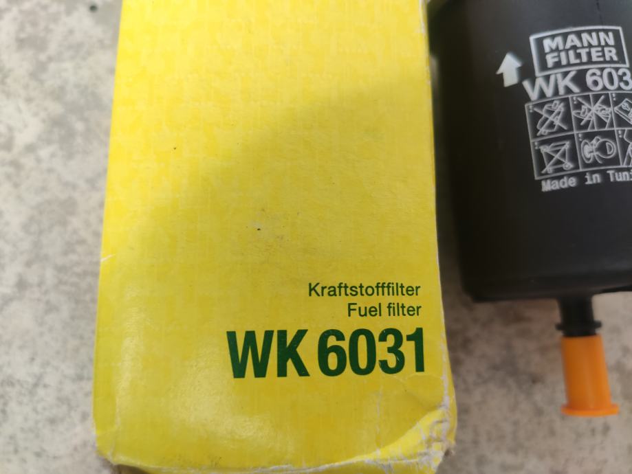 filter goriva fuel filter man wk6031 peugeot