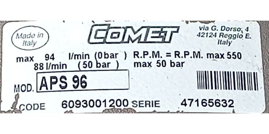 Črpalka APS 96 COMET