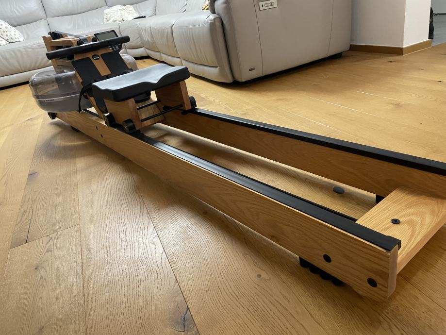 WaterRower Classic - hrast s podaljšanimi tirnicami
