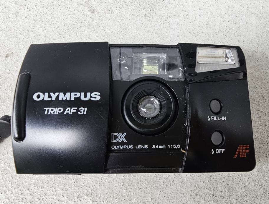 Olympus Trip AF 31 Point And Shoot 35mm Film Analogni fotoaparat Del